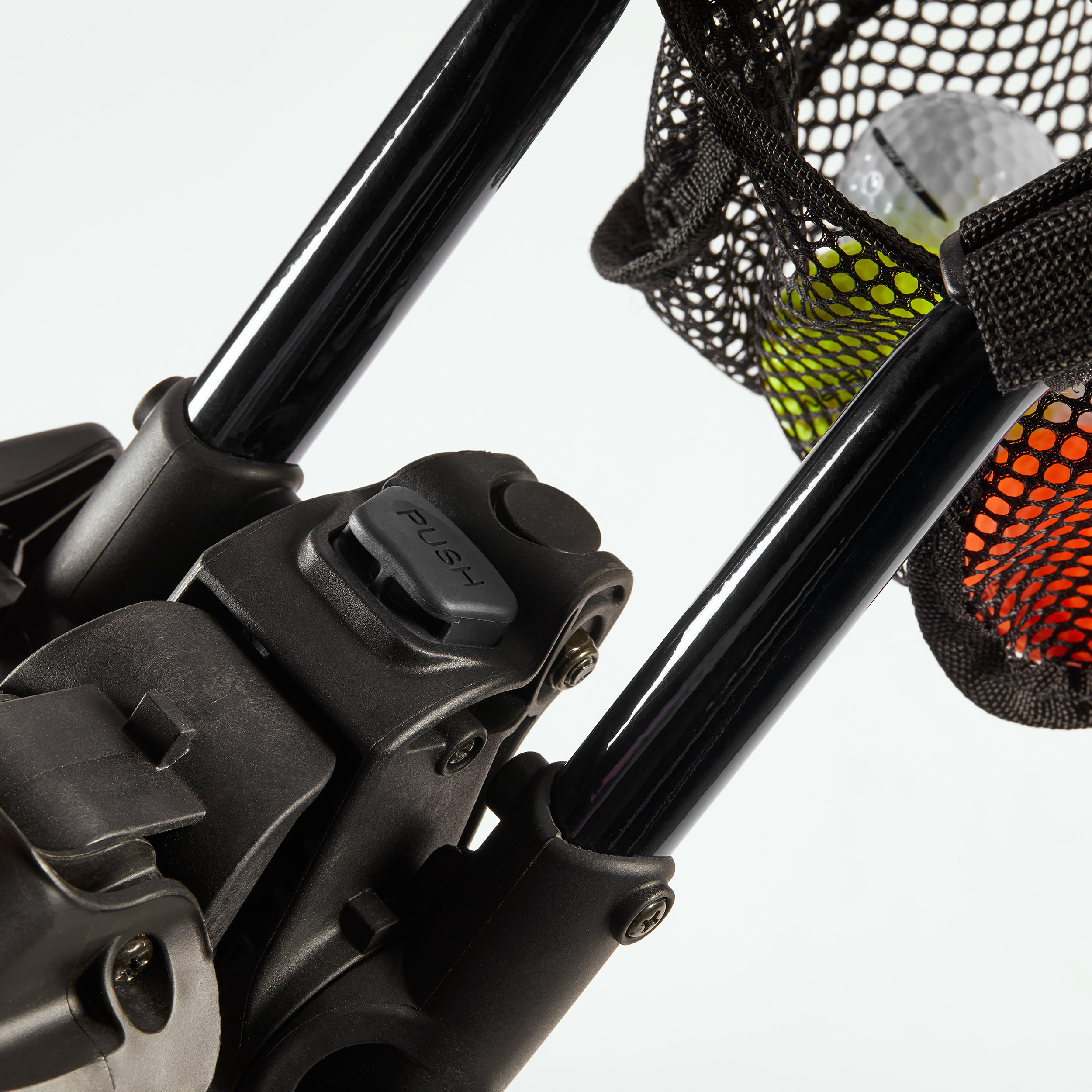 3-WHEEL COMPACT GOLF TROLLEY - INESIS 900 BLACK - Decathlon