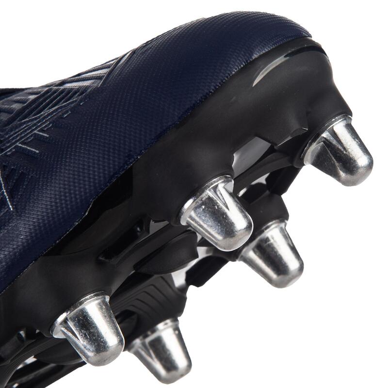 OFFLOAD - Ghete Rugby Density 500 SG 8 Crampoane Teren Umed Albastru ...