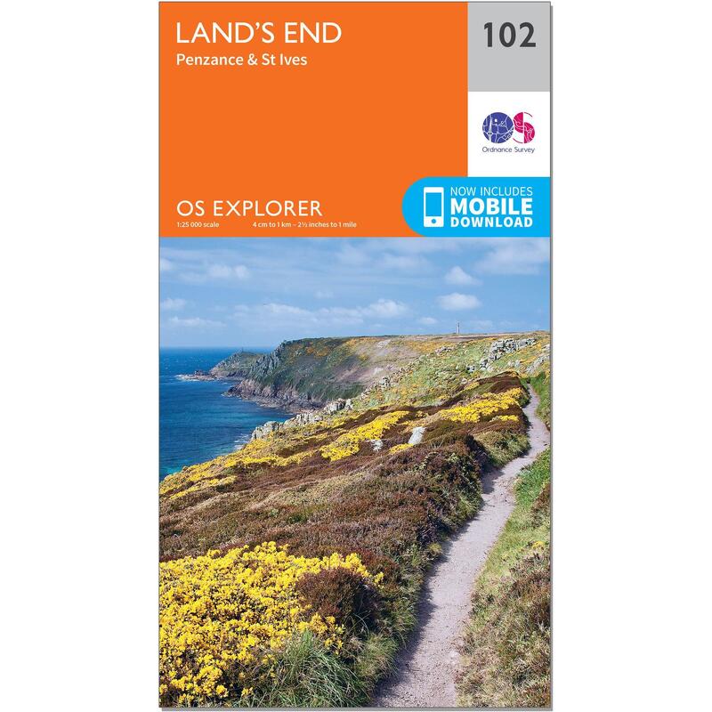OS Explorer Map - Land’s End ORDNANCE SURVEY - Decathlon