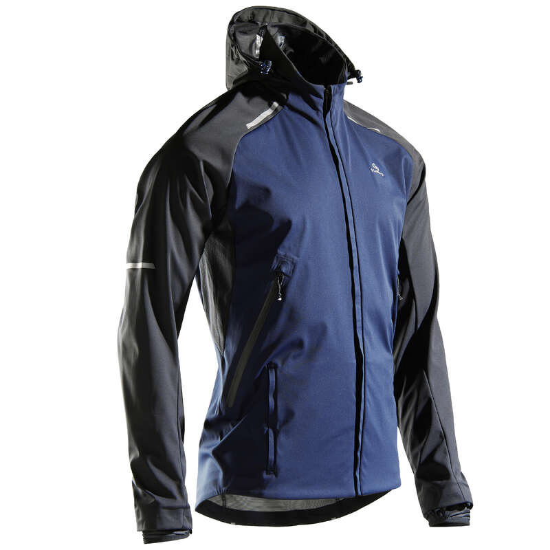 KIPRUN Men's Jacket Kiprun Warm Regul - Blue Black