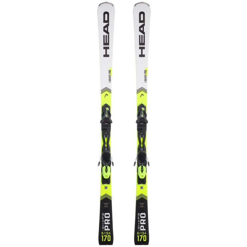 MEN'S ON-PISTE SKI WITH HEAD I-SHAPE PRO WC REBEL BINDING HEAD - Decathlon