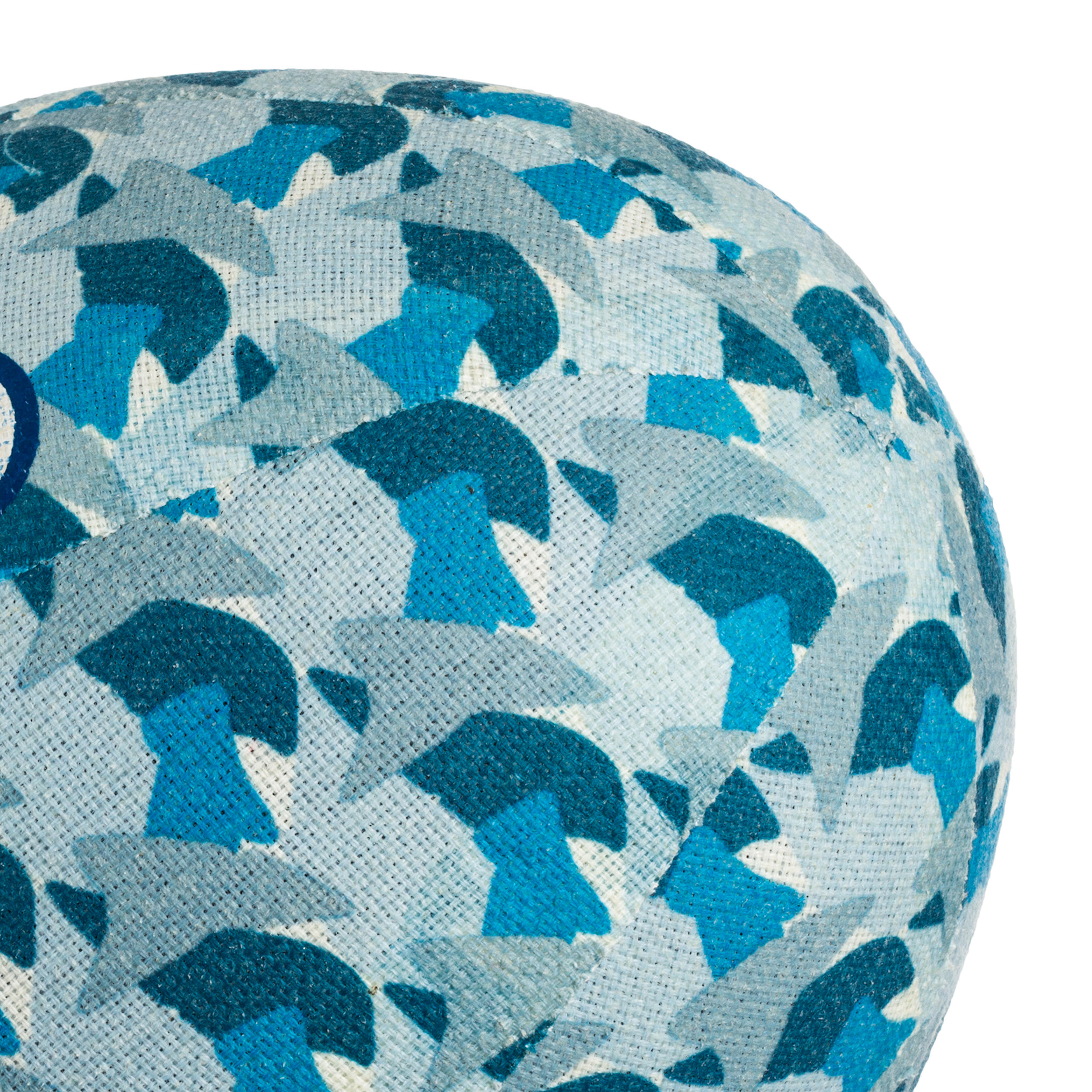 Recreational Fabric Rugby Ball Size 3 100 - Blue - Decathlon