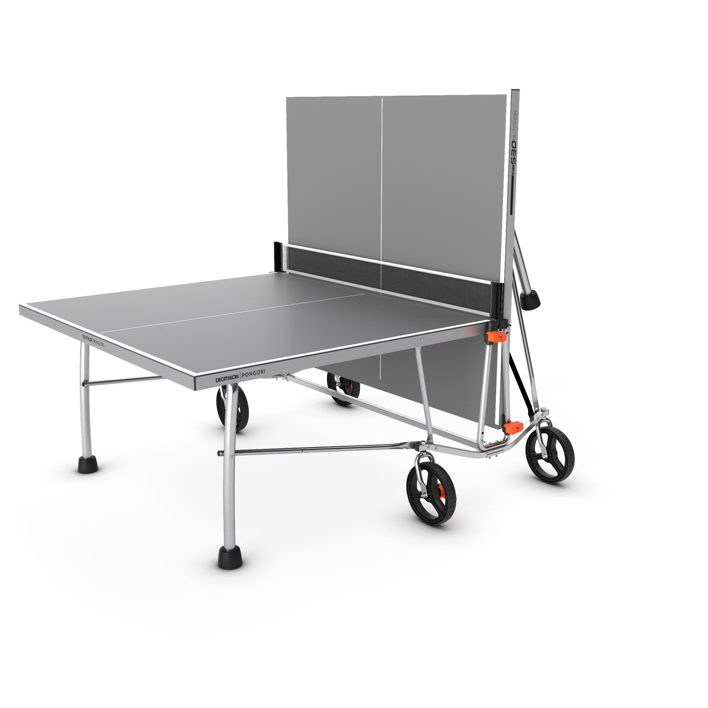 Reconditioned Outdoor Table Tennis Table PPT 530 - Grey - Decathlon