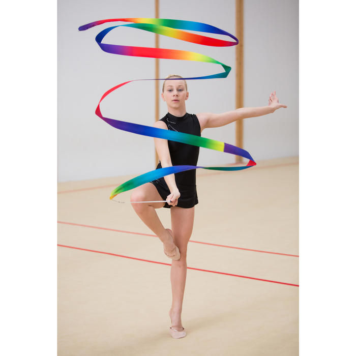 Ruban de Gymnastique Rythmique (GR) de 6 mètres Multicolore DOMYOS ...