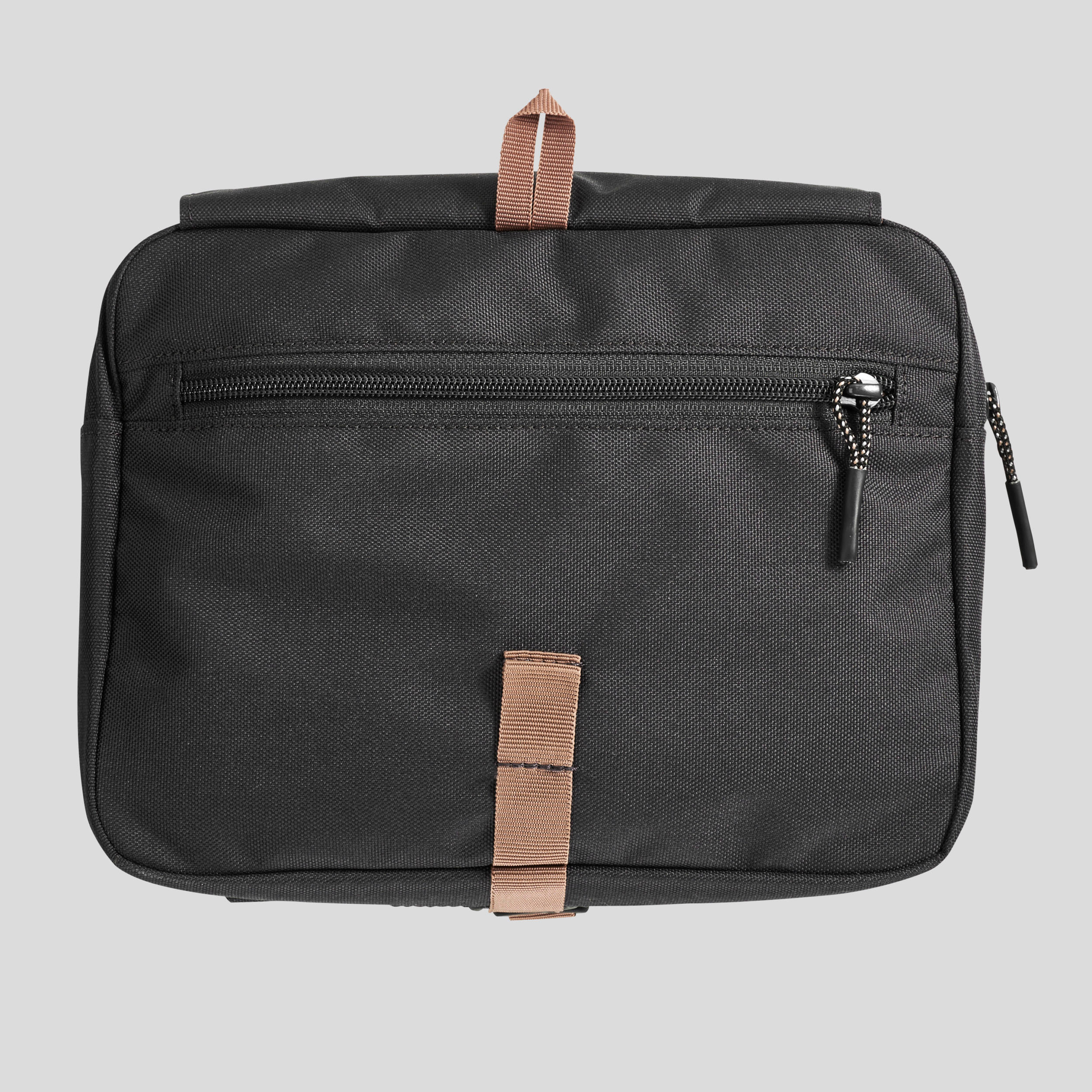 Trekking Toiletry Wash Bag Forclaz Travel - Black