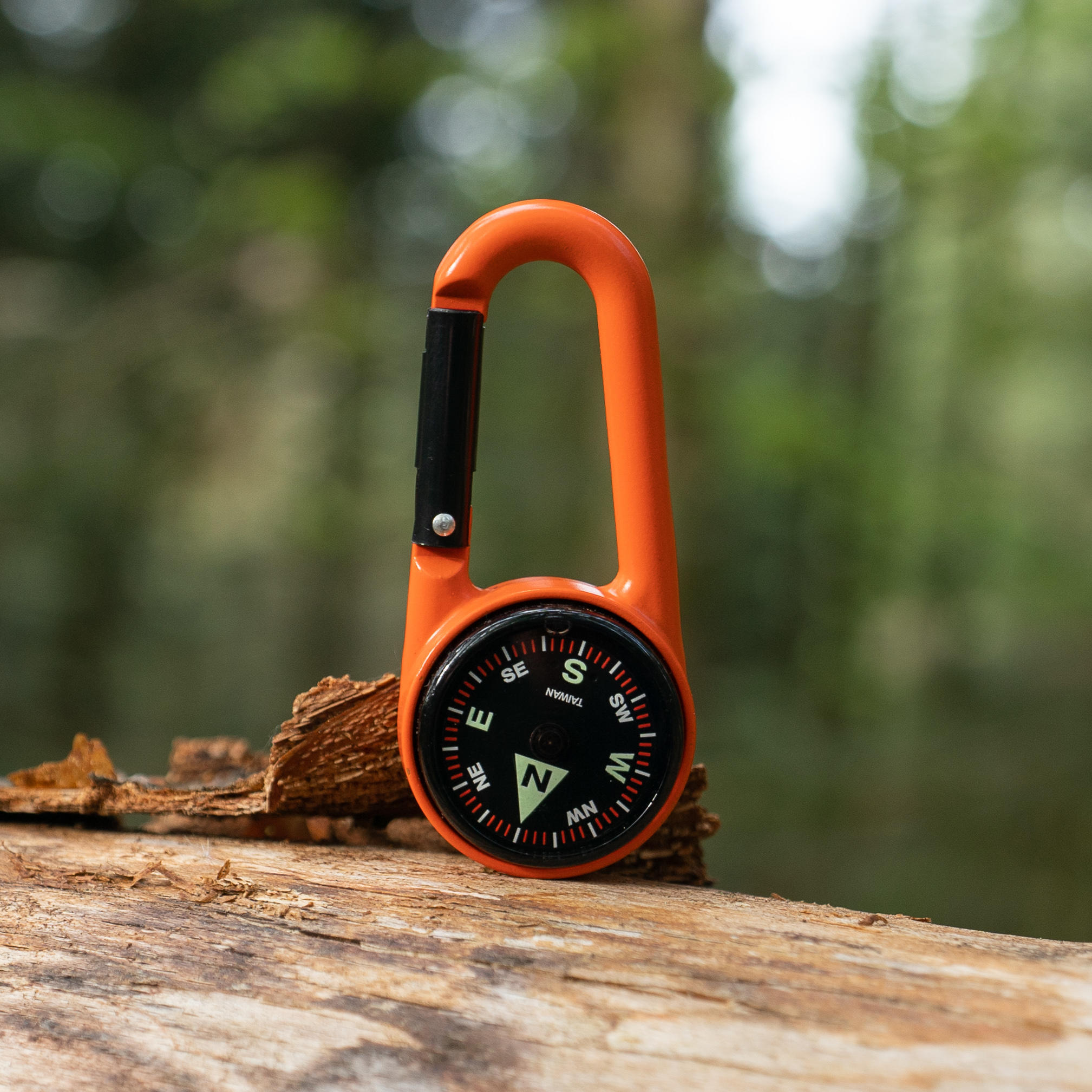 COMPACT 50 SNAP-HOOK ORIENTEERING COMPASS - MULTICOLOUR DECATHLON ...