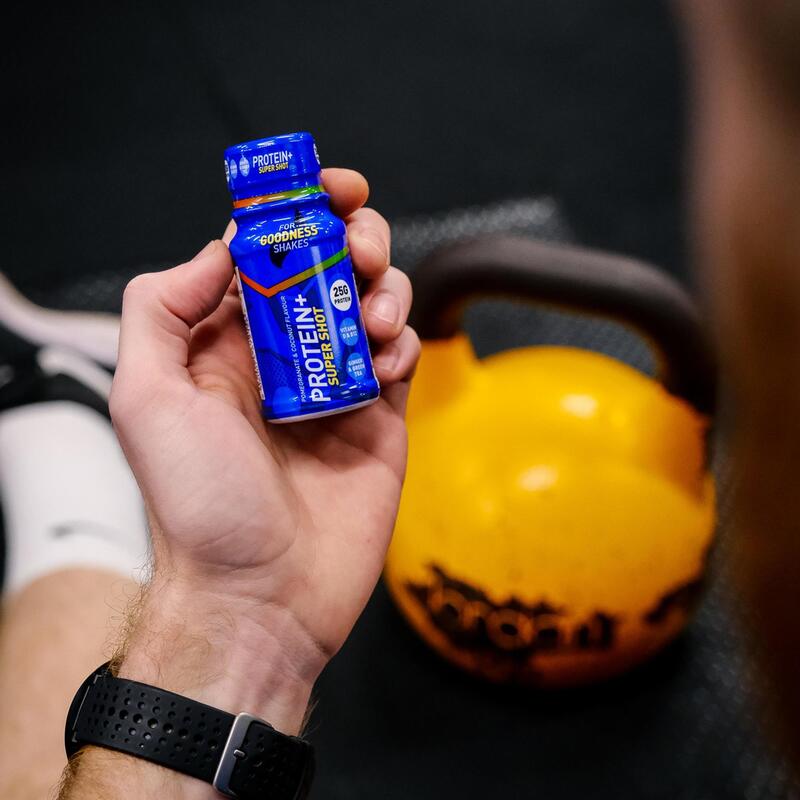 Protein+ Super Shot - 60ml - Pomegranate & Coconut FOR GOODNESS SHAKES ...