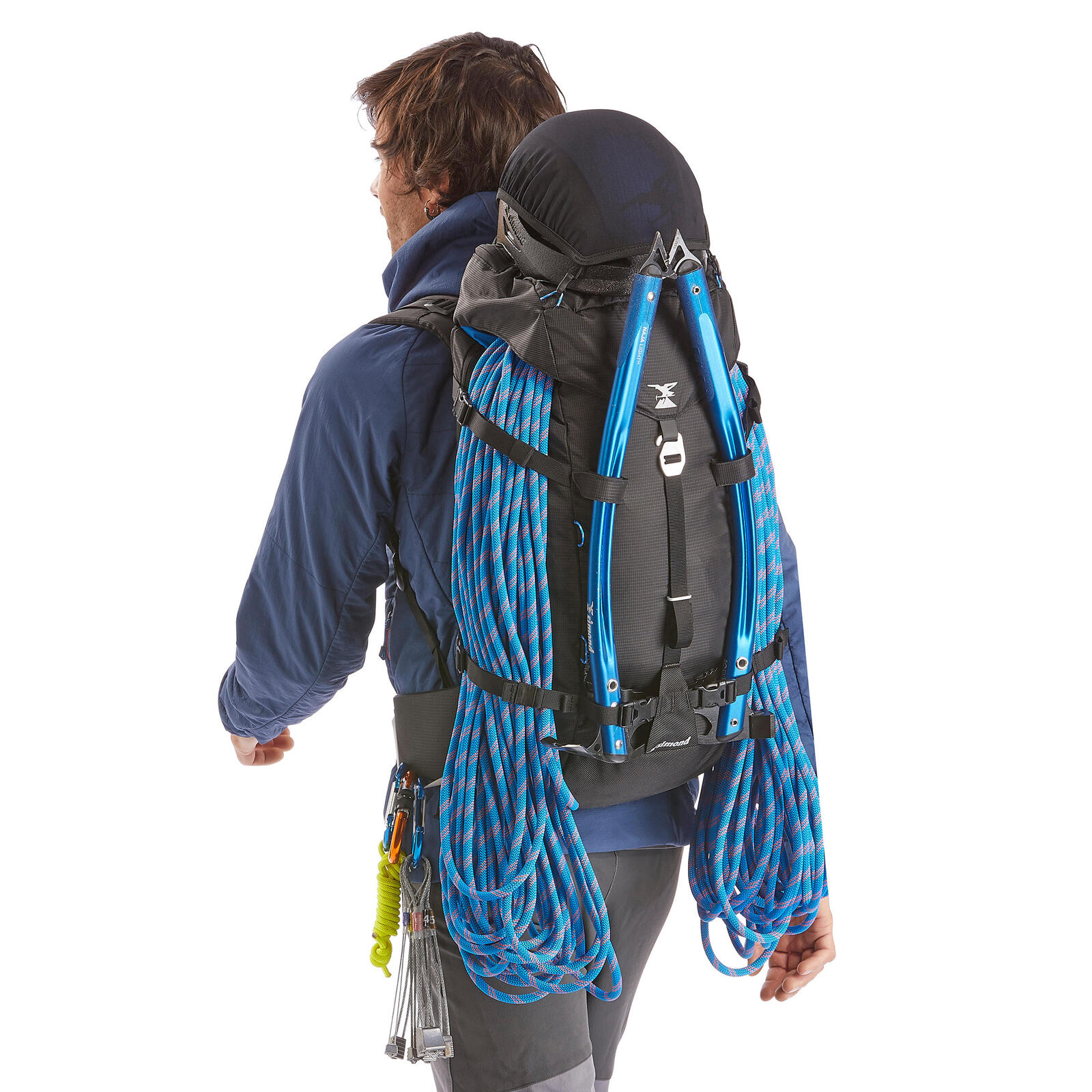 Mochila Alpinismo, 33 litros, simond ALPINISM 33, negro - Decathlon