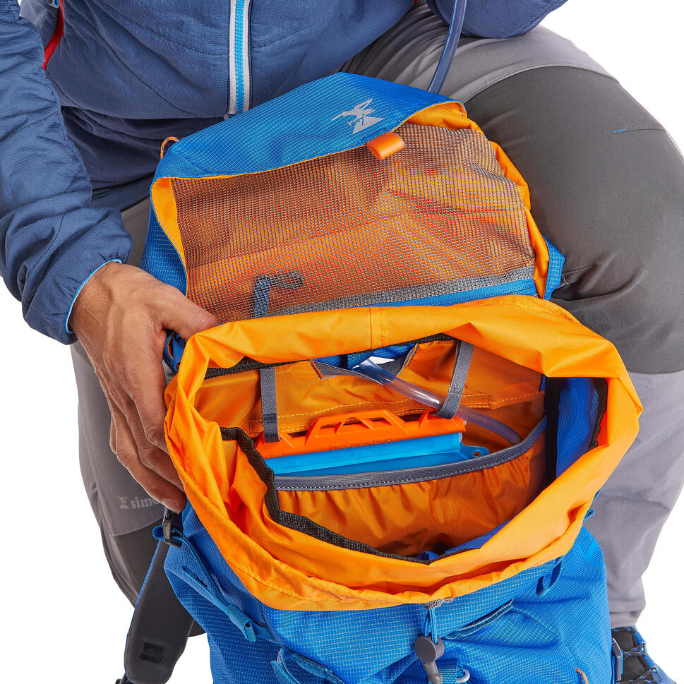 Mountaineering Backpack 33 Litres - Alpinism 33 Blue SIMOND | Decathlon