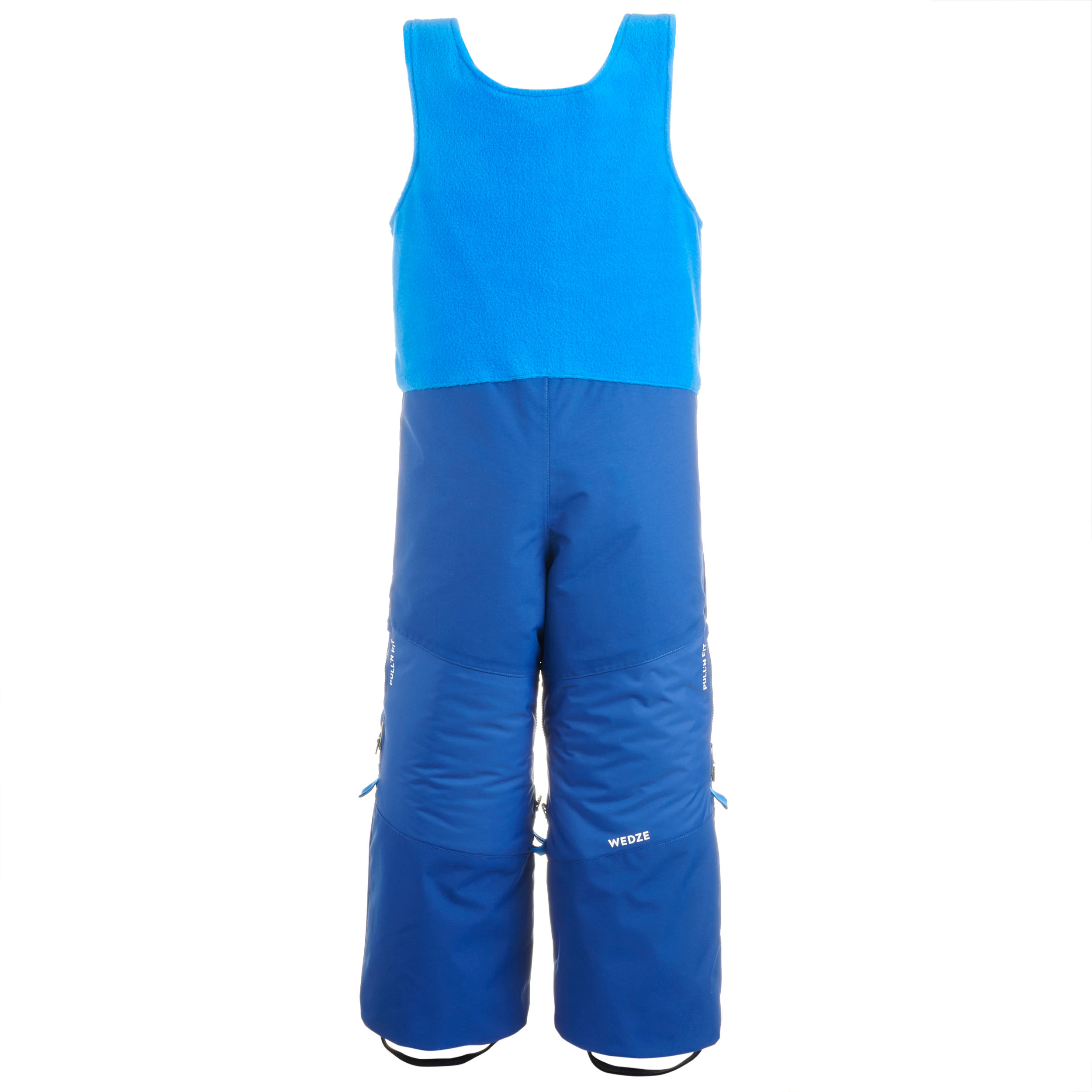 CHILDREN'S SKIING SALOPETTES PNF 500 - BUE - Decathlon