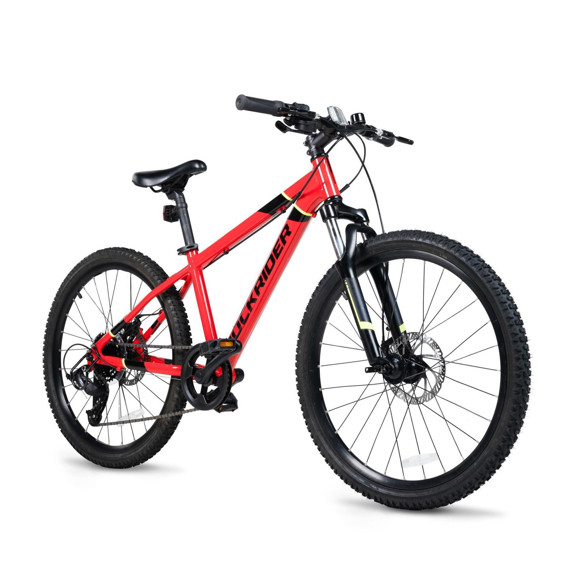 Rockrider ST 900 Kids' 9-12 y/o 24" Mountain Bike - Red