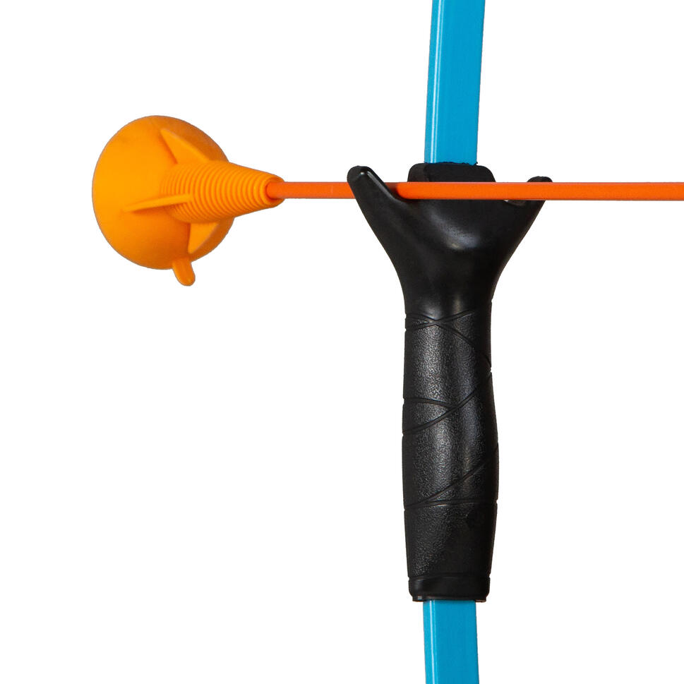 ARC TIR A L'ARC ENFANT DISCOVERY JUNIOR ROUGE GEOLOGIC | Decathlon