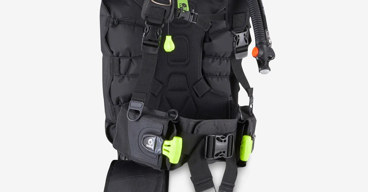 SUBEA SCD 500 B BACK INFLATE SCUBA DIVING BUOYANCY COMPENSATOR