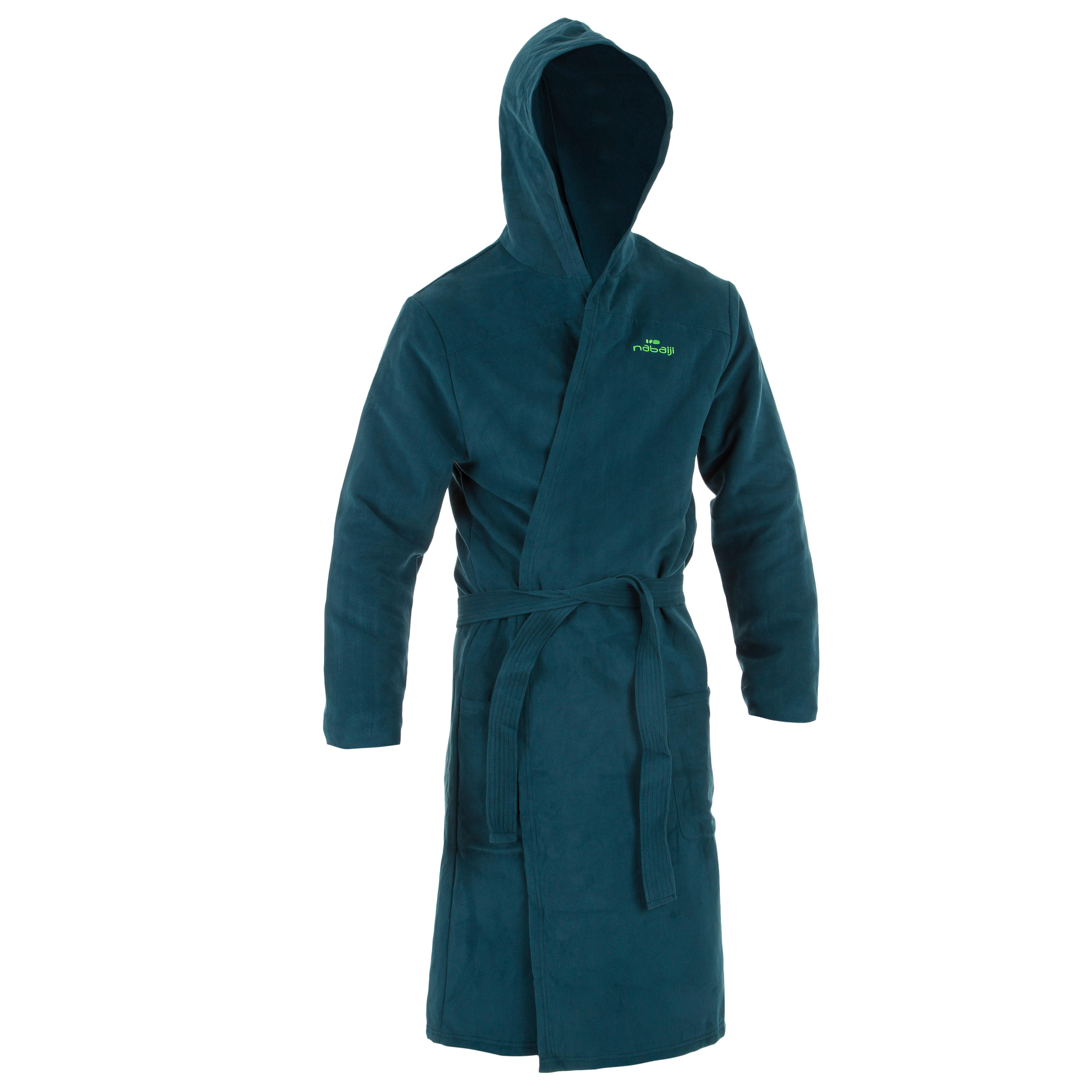 Microfibre Bathrobe and Towel L (80 x 130 cm) Set - Green - Decathlon