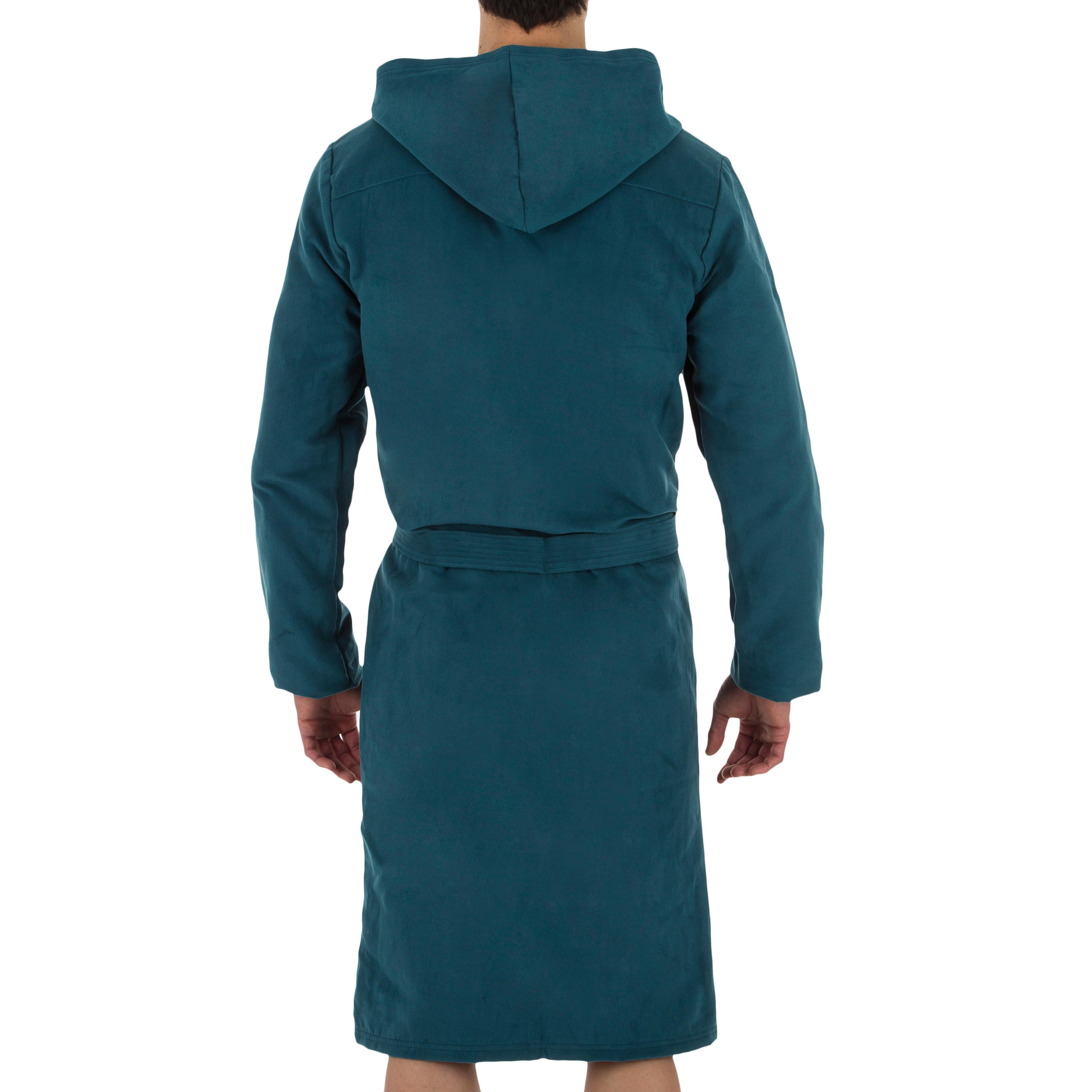 Microfibre Bathrobe and Towel L (80 x 130 cm) Set - Green - Decathlon