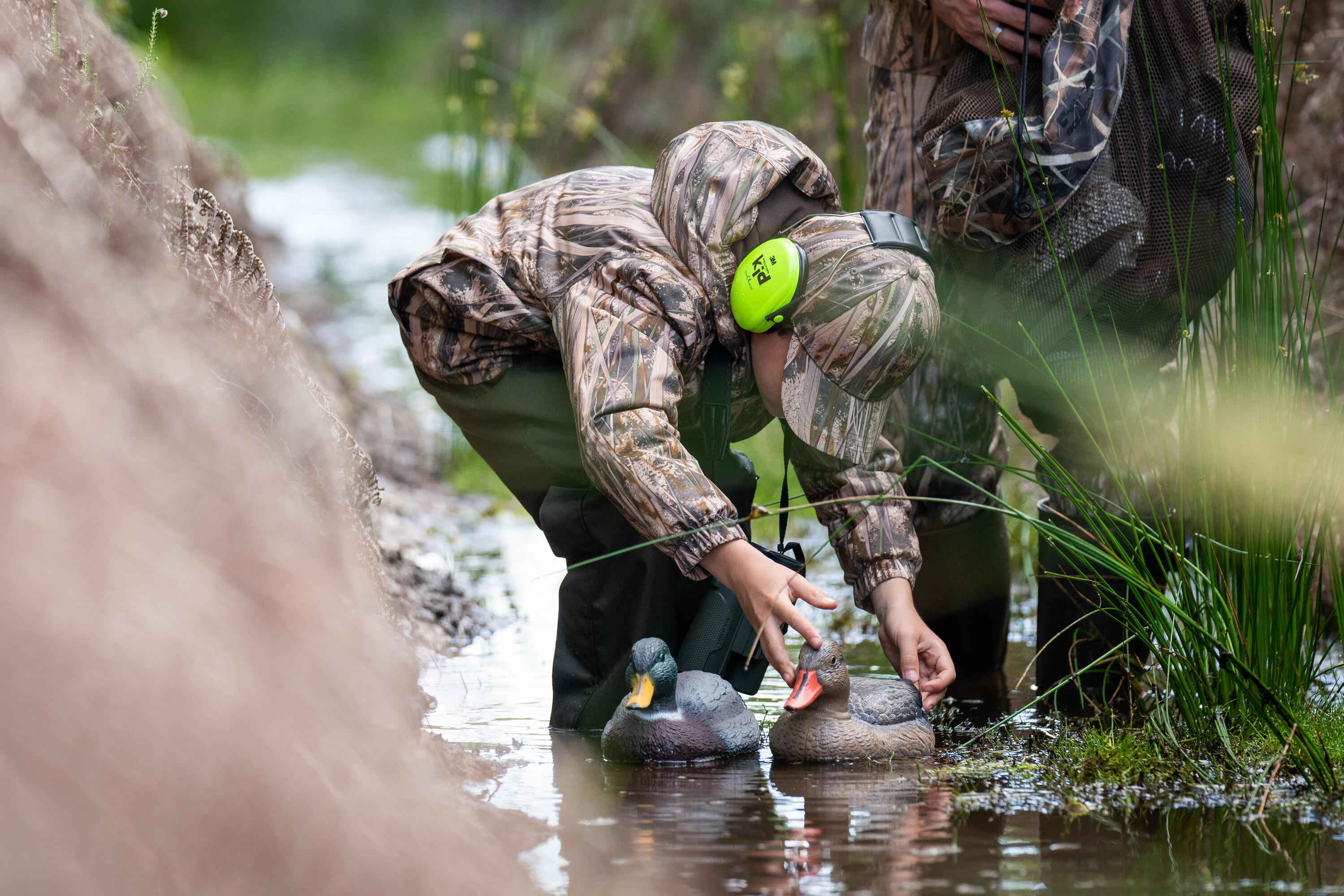 Junior ear muffs Peltor green PELTOR | Decathlon