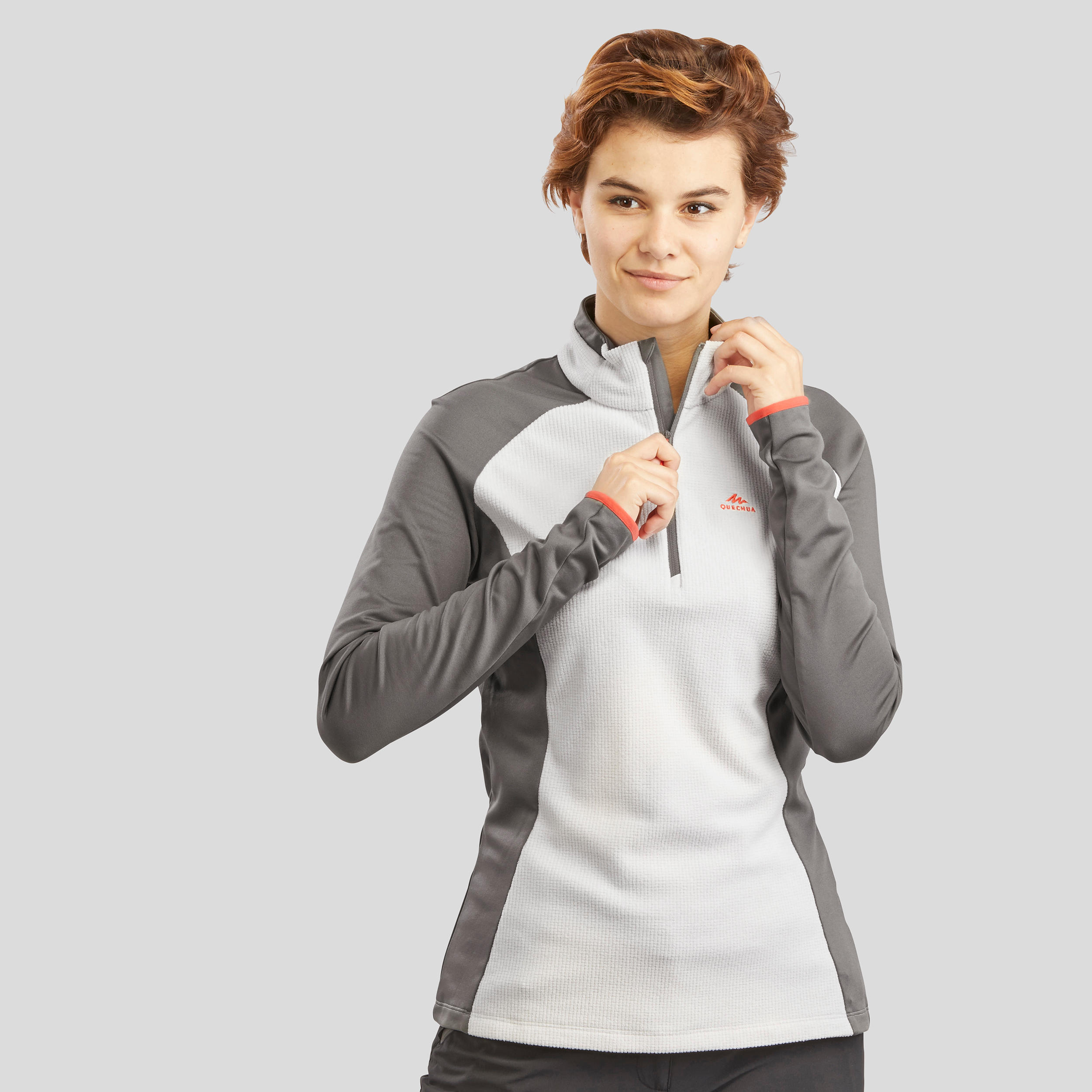 Women’s Mountain Walking Fleece - MH500 - Decathlon