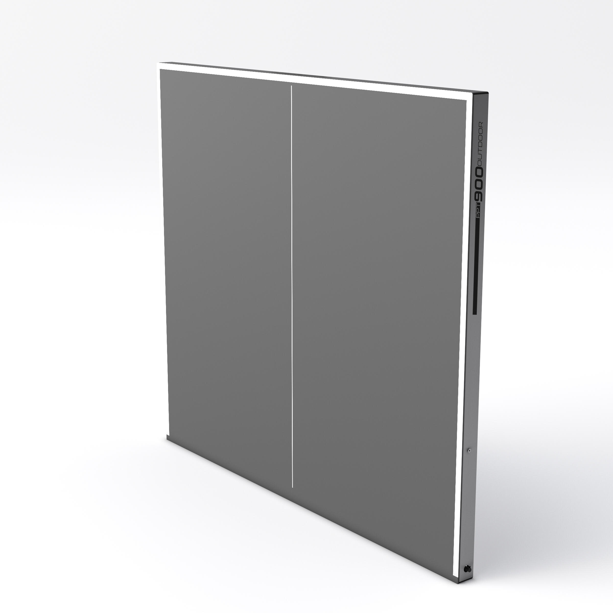 Table Tennis Tabletop for Pongori - PPT 900 O - Dark grey - Pongori ...