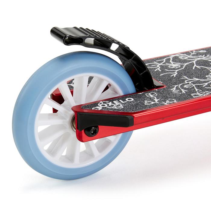 Oxelo Step kinderen Mid 5 met vering en rem op stuur | Decathlon.nl