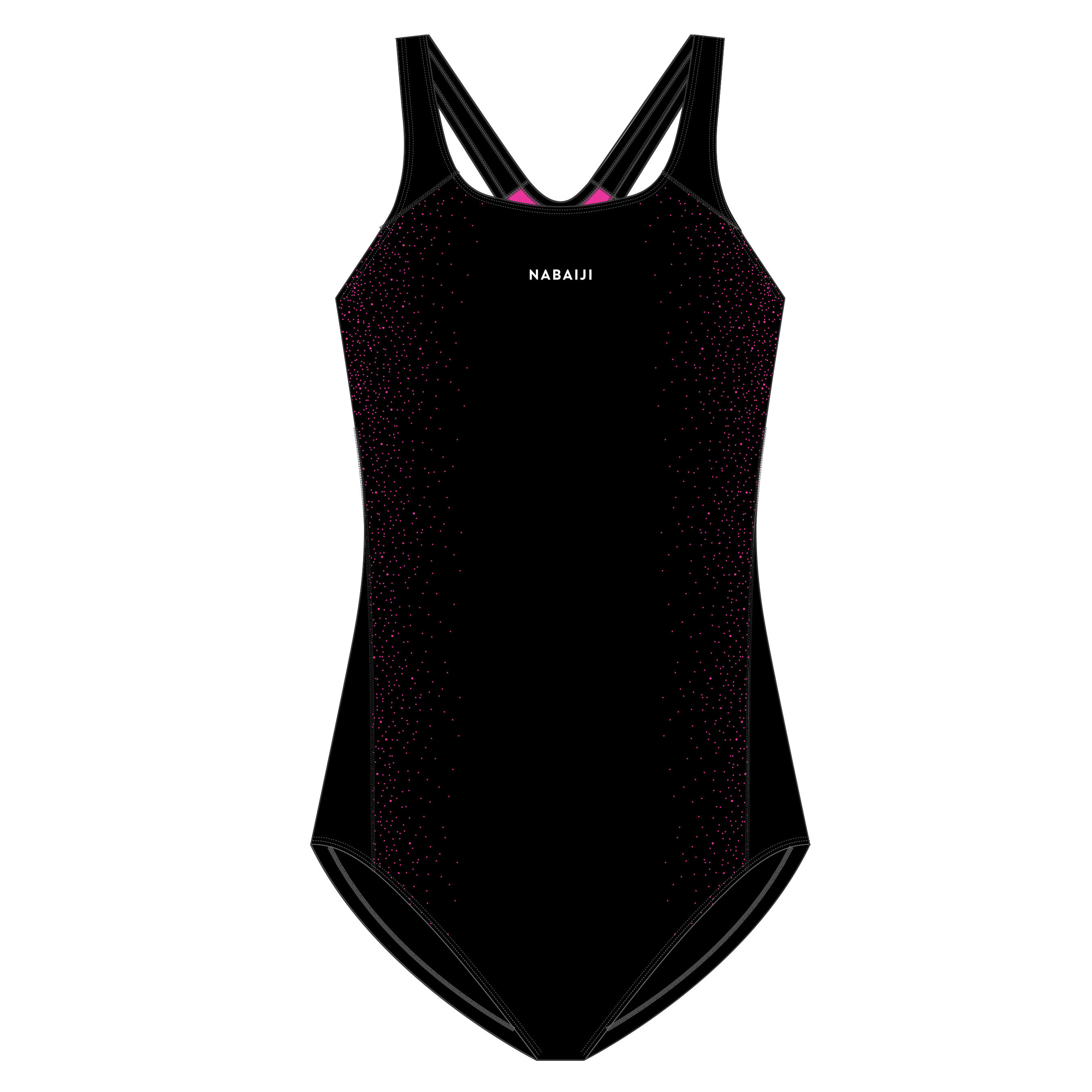 Badeanzug Kamyleon Bull Damen rosa - Decathlon