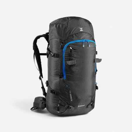 MOUNTAINEERING BACKPACK 40 LITRES - ALPINISM 40 EVO BLACK - Decathlon
