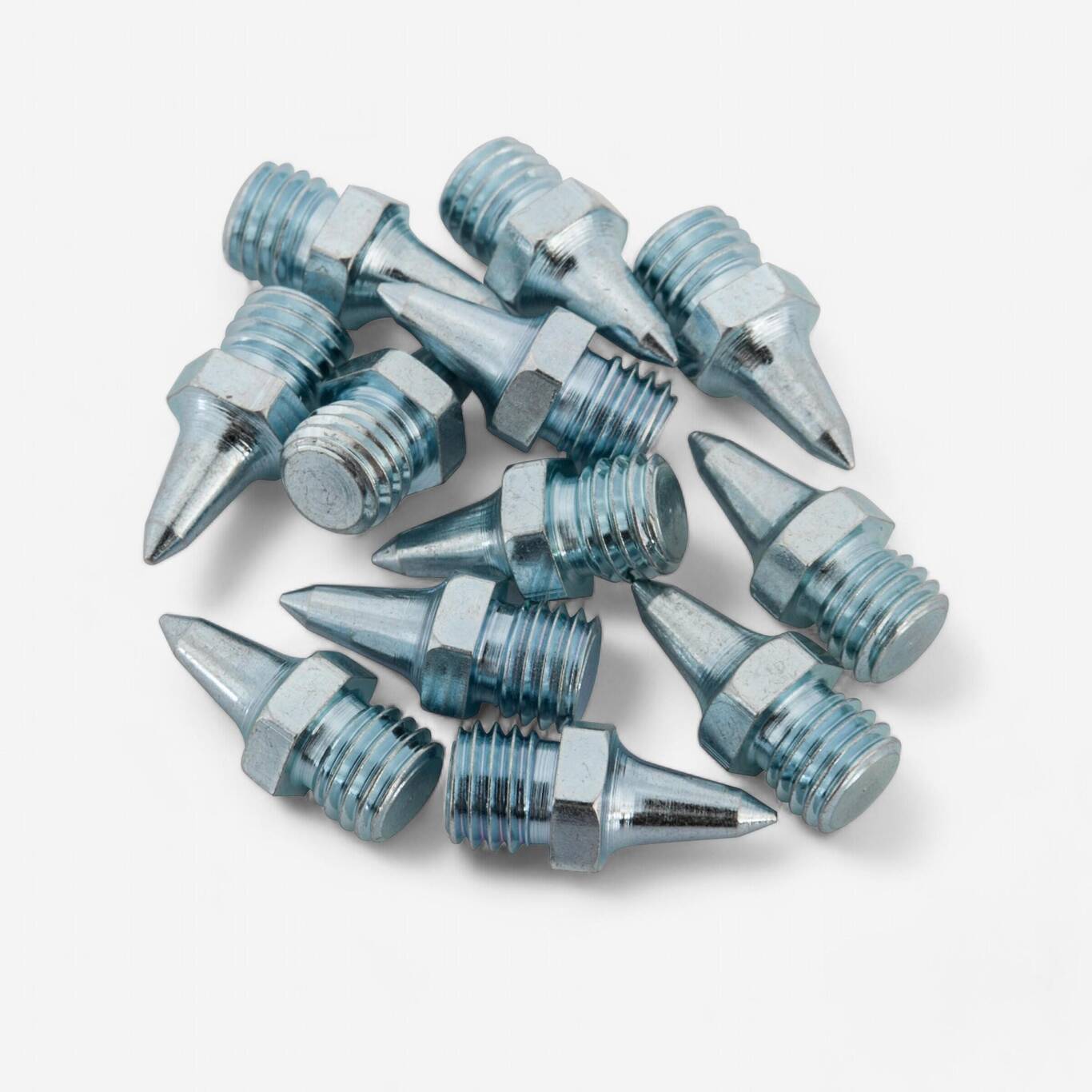 SET OF 12 STEEL SPIKES 9 MM FOR ATHLETICS SHOES - Decathlon