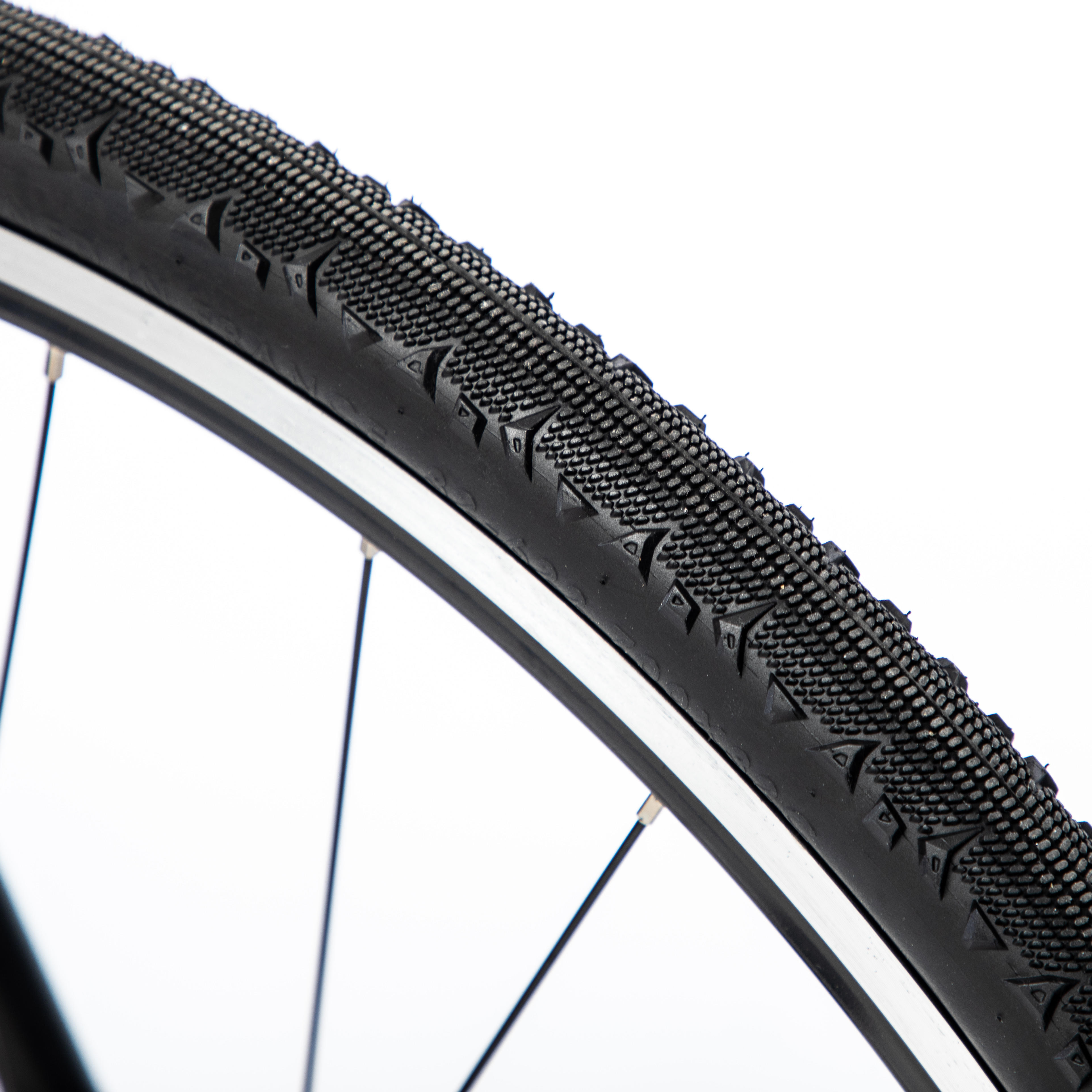 Road bike Triban RC 100 Grey
