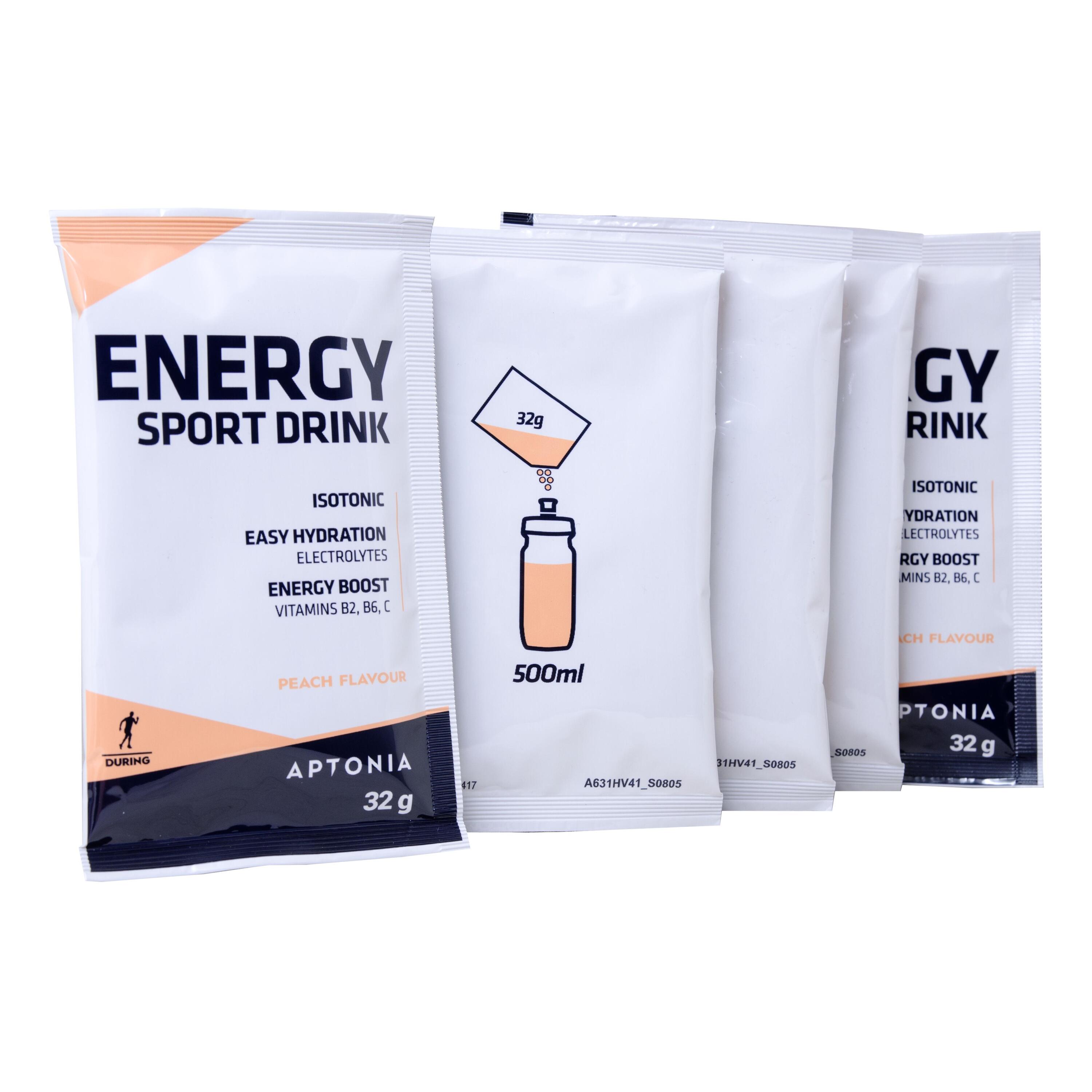 Peach Flavoured Isotonic Energy Drink - 5 Sachets