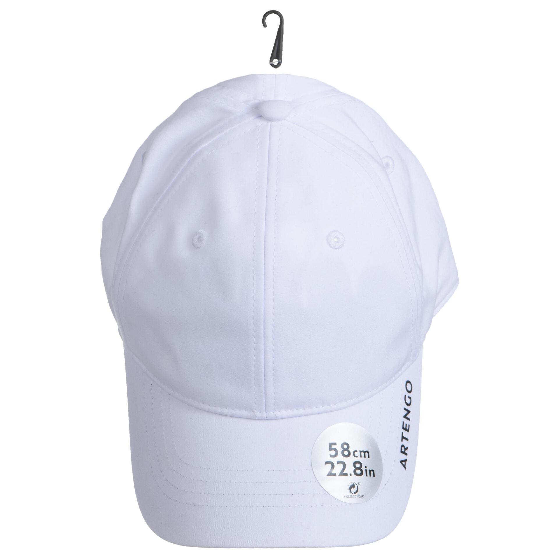 Topi Tennis 58 cm TC 500 - Putih