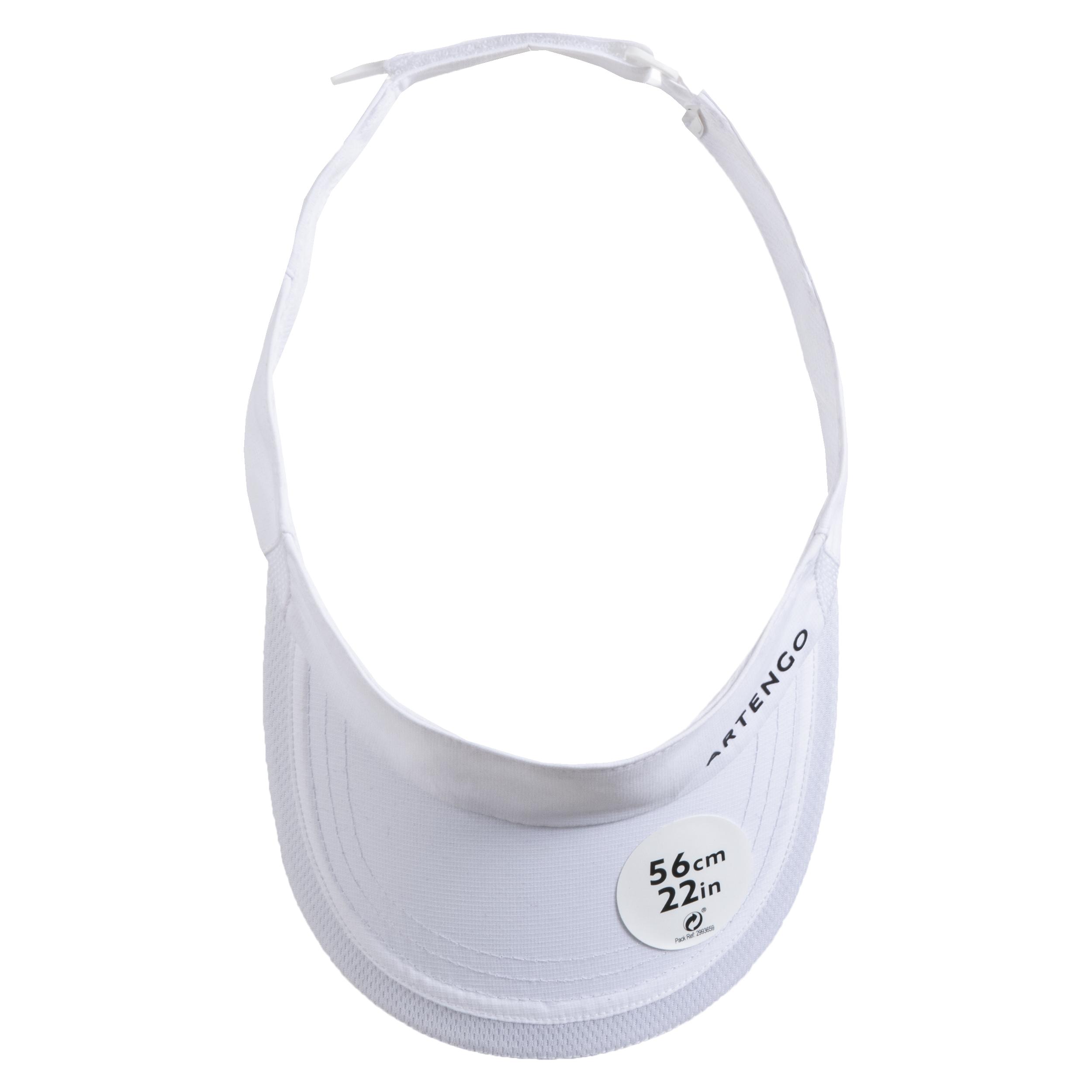 Tennis Visor TV 100 56 cm - White