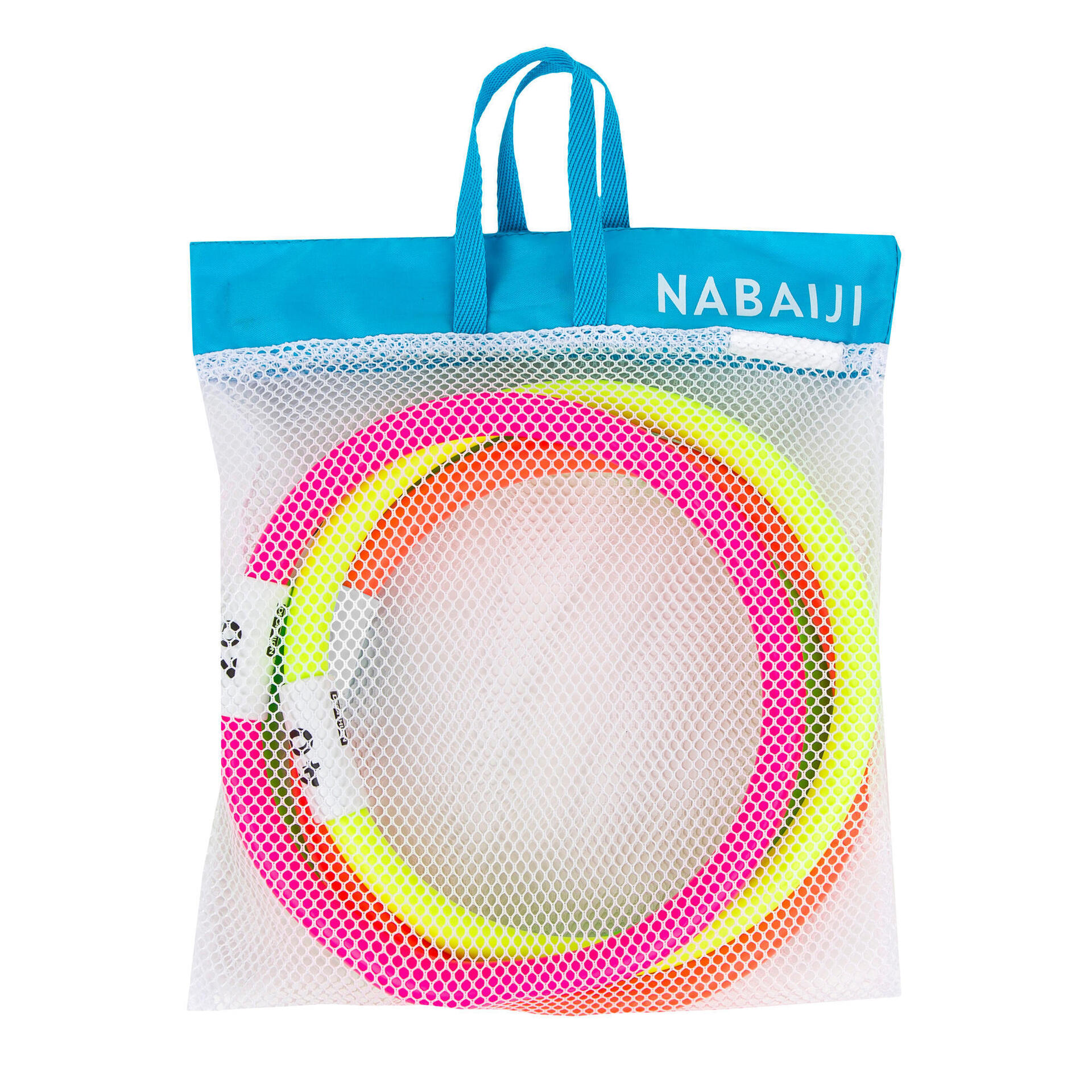 Four weighted aquatic rings multi colours