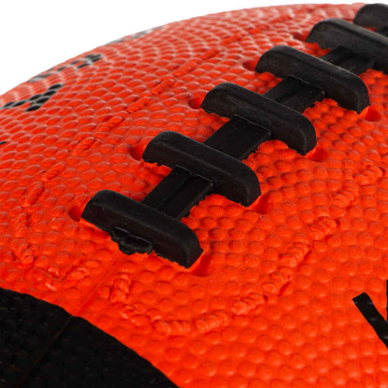 Balón de fútbol americano para niños Kipsta AF100 BJR naranja - Decathlon