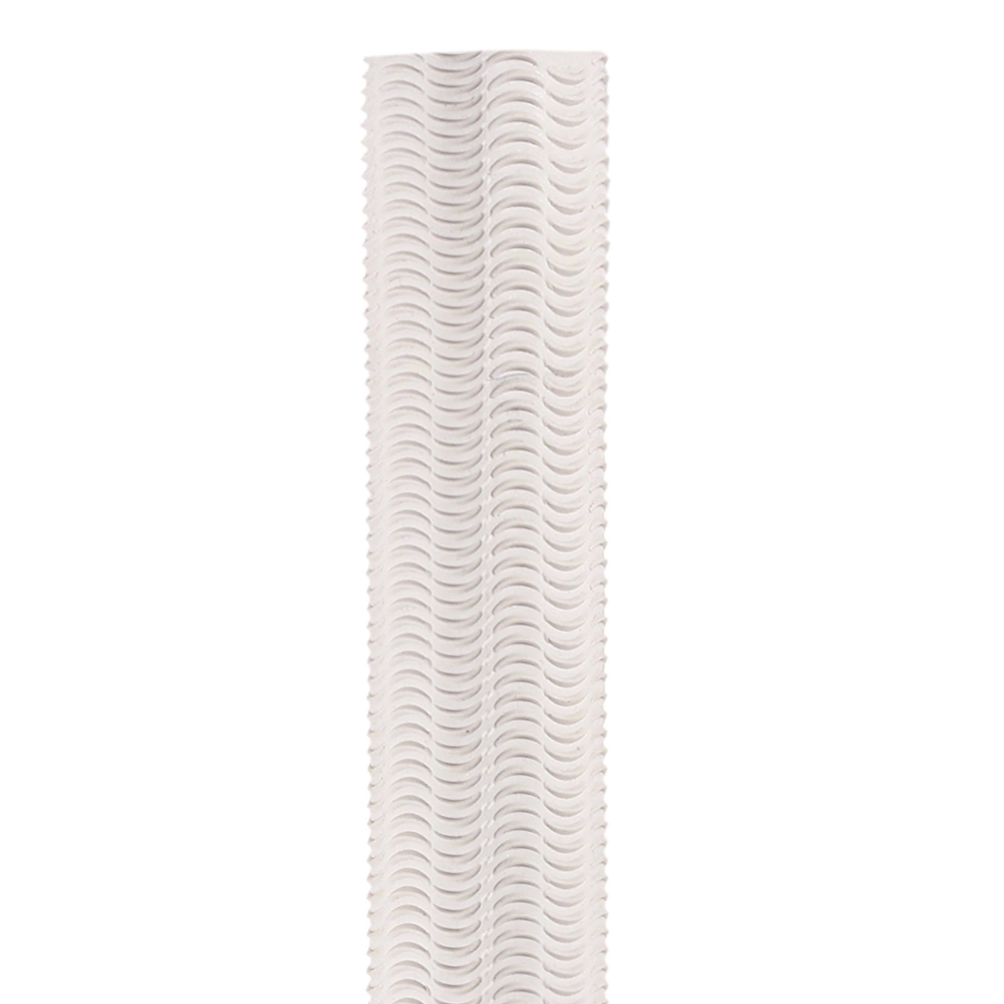 CRICKET BAT RUBBER GRIP- HALF MOON PATTERN GREY FLX | Decathlon