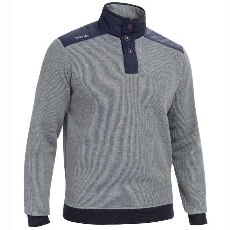 Men's Sailing Pullover Sailing 100 - Grey - Decathlon
