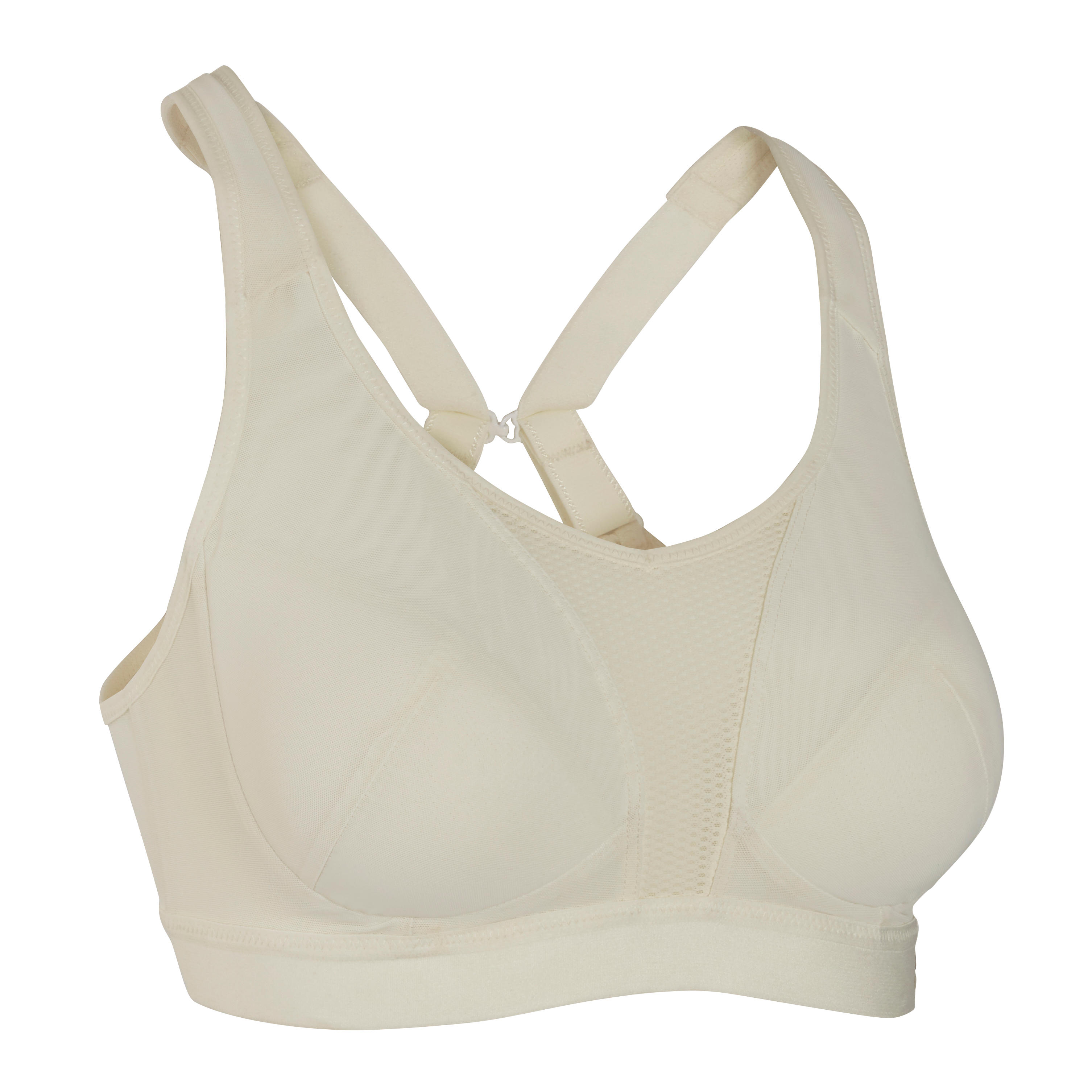 Soutien-gorge de course à pied - Classique - Blanc cassé, Blanc cassé ...