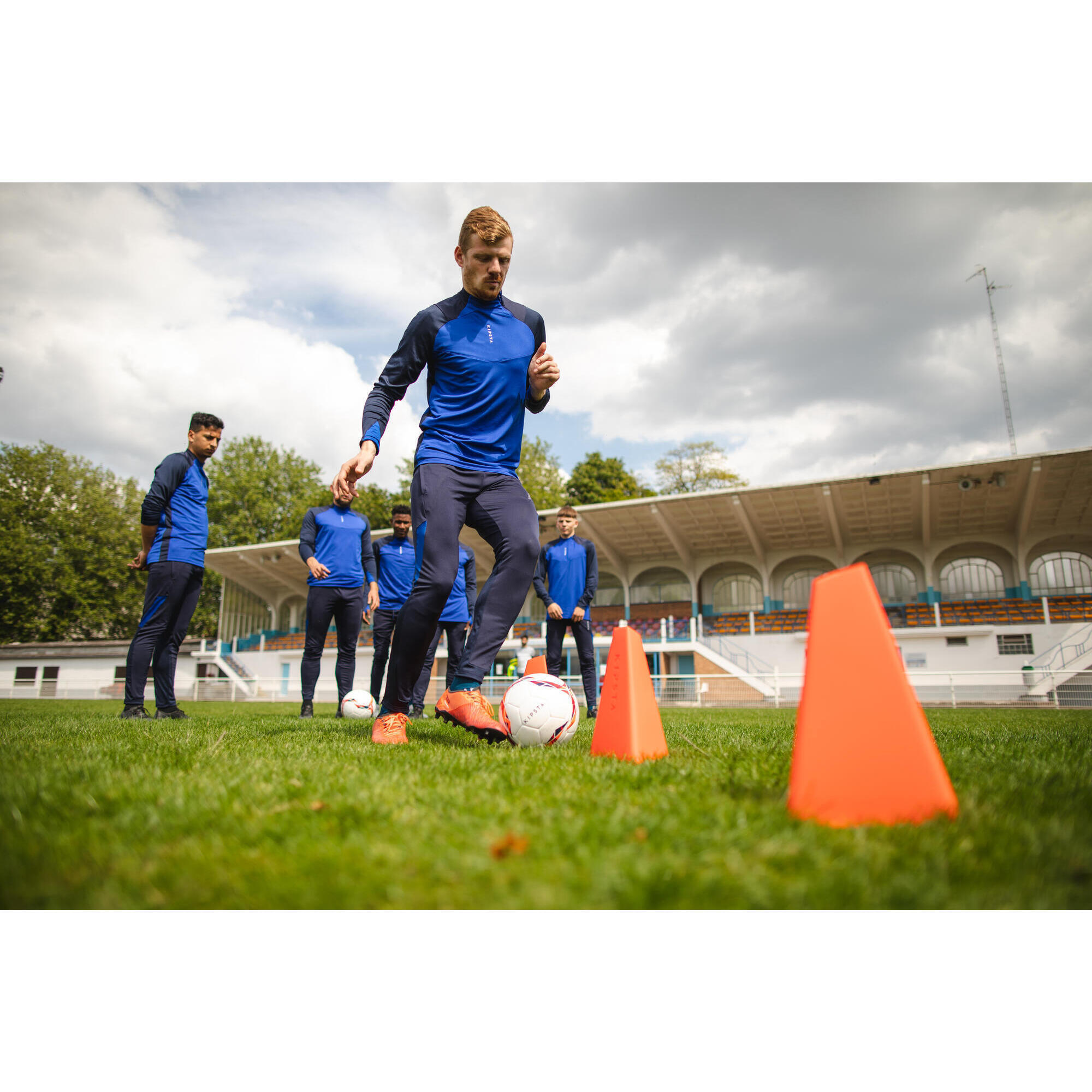 Essential 30 cm 4-Pack Cones Orange - Kipsta - Decathlon