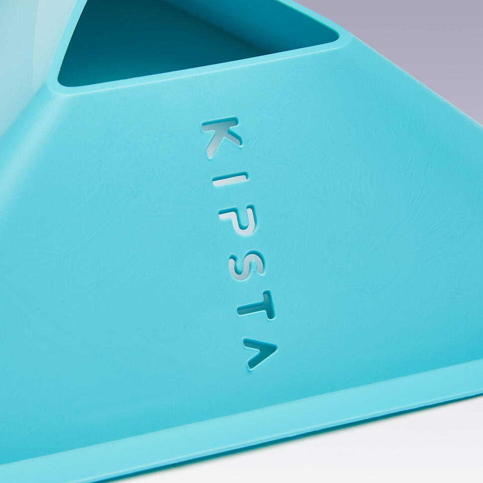 Trainingshütchen Essential 40er-Set gelb/orange/grau/blau | KIPSTA ...