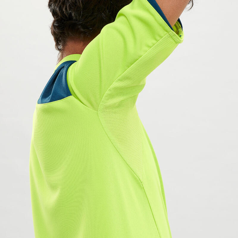 CAMISETA de senderismo niño Hike 900 verde anís | Decathlon