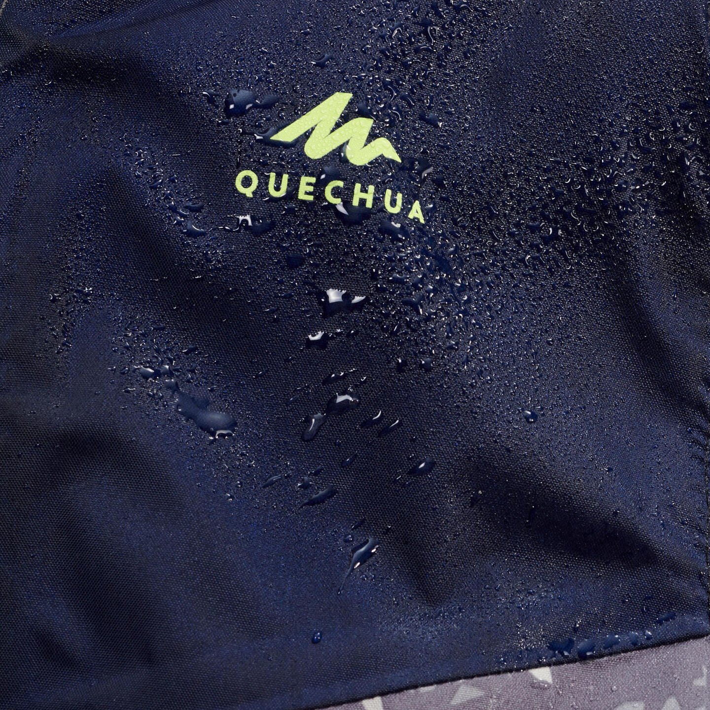Boys Mountain Hiking Jacket Quechua MH150 Age 2-6 - Navy Blue