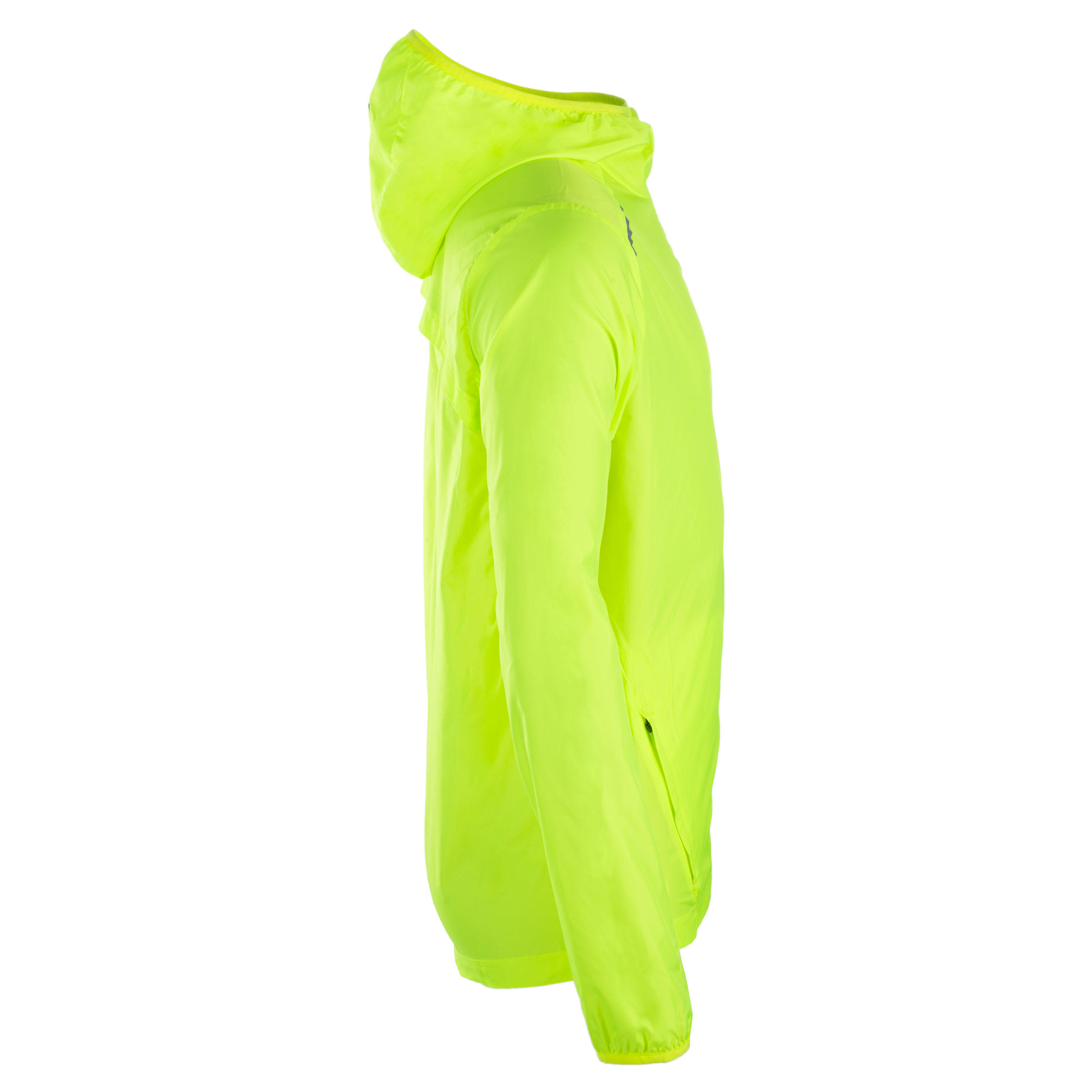 Men's Athletics Club Personalisable Windbreaker - Neon Yellow - Decathlon