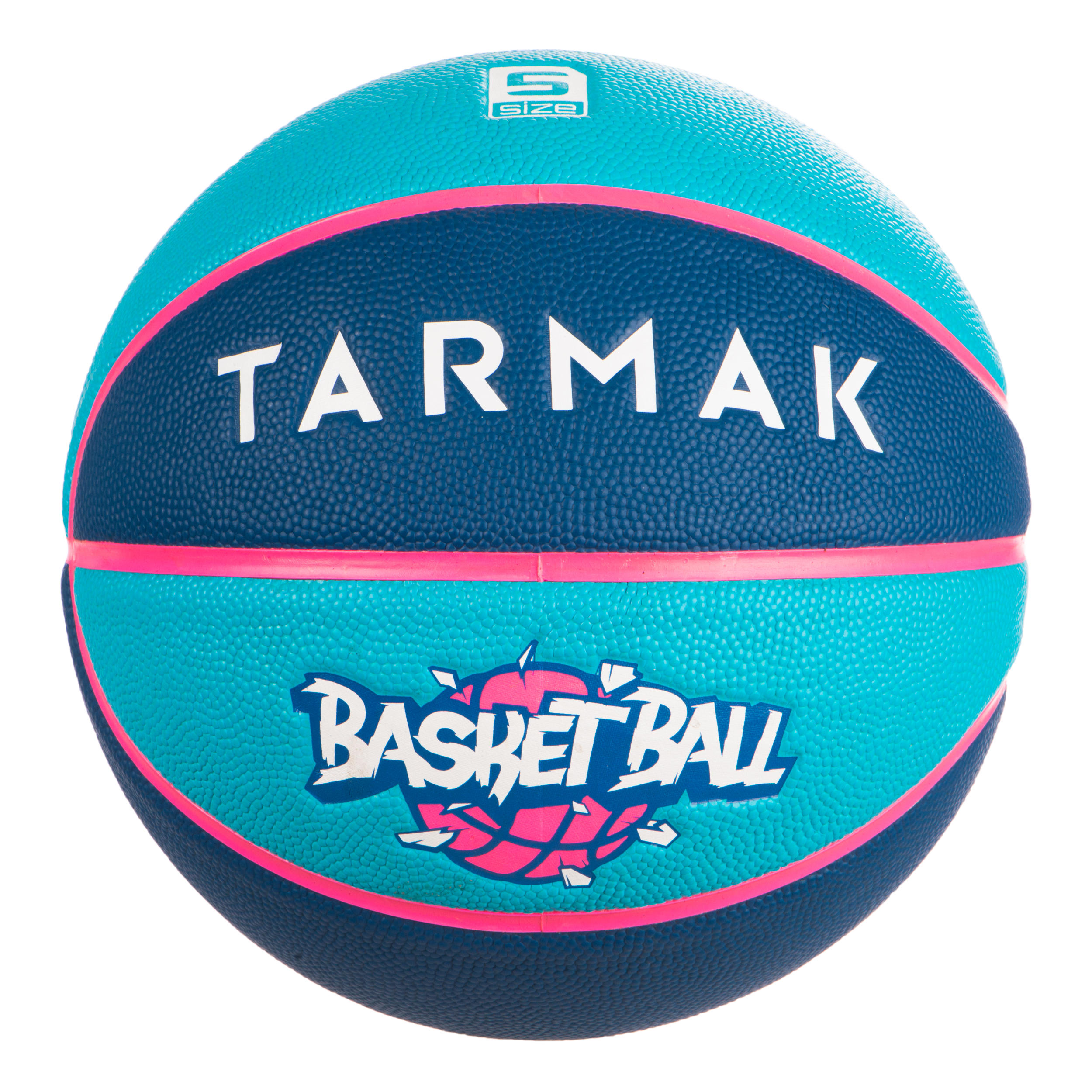Balón de baloncesto júnior Wizzy blason azul navy talla 5. Tarmak ...