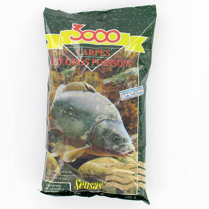 Amorce pêche 3000 CARPE 1 KG Sensas | Decathlon