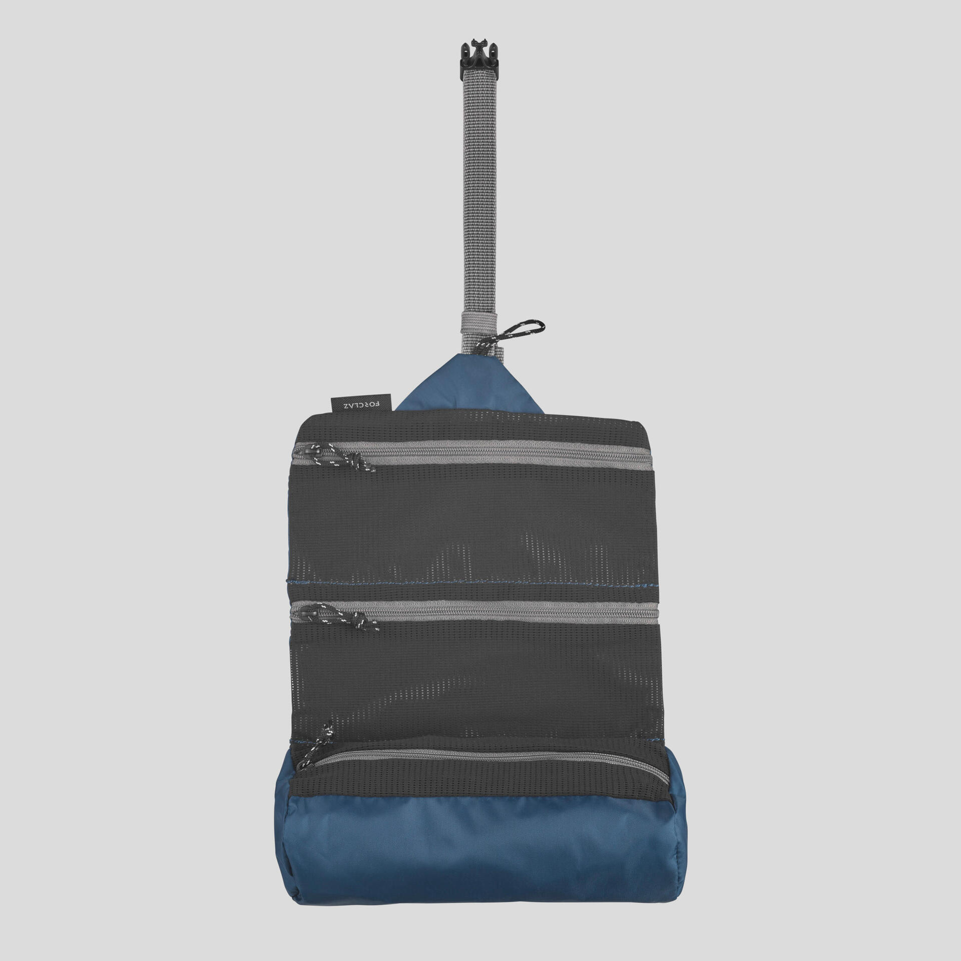 Trekking Ultra Light and Compact Toiletry Bag Forclaz - Blue