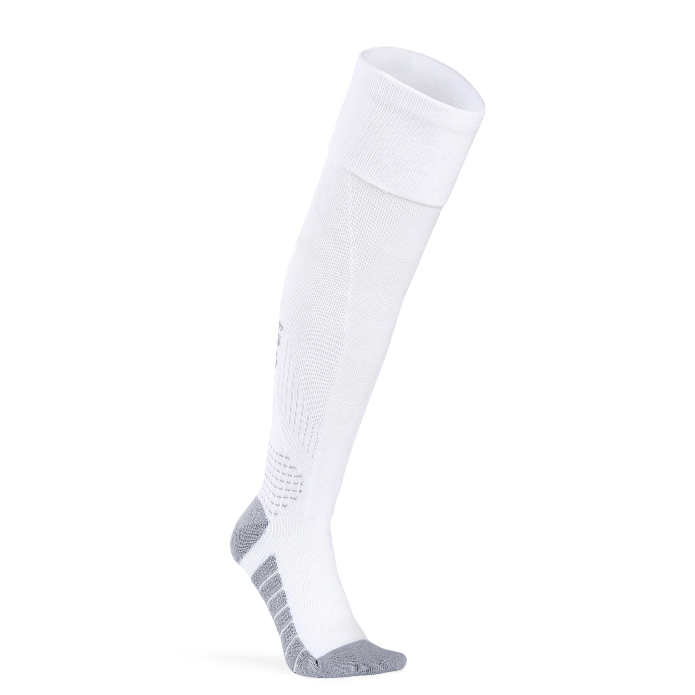 Kids' Futsal Socks - White - Decathlon
