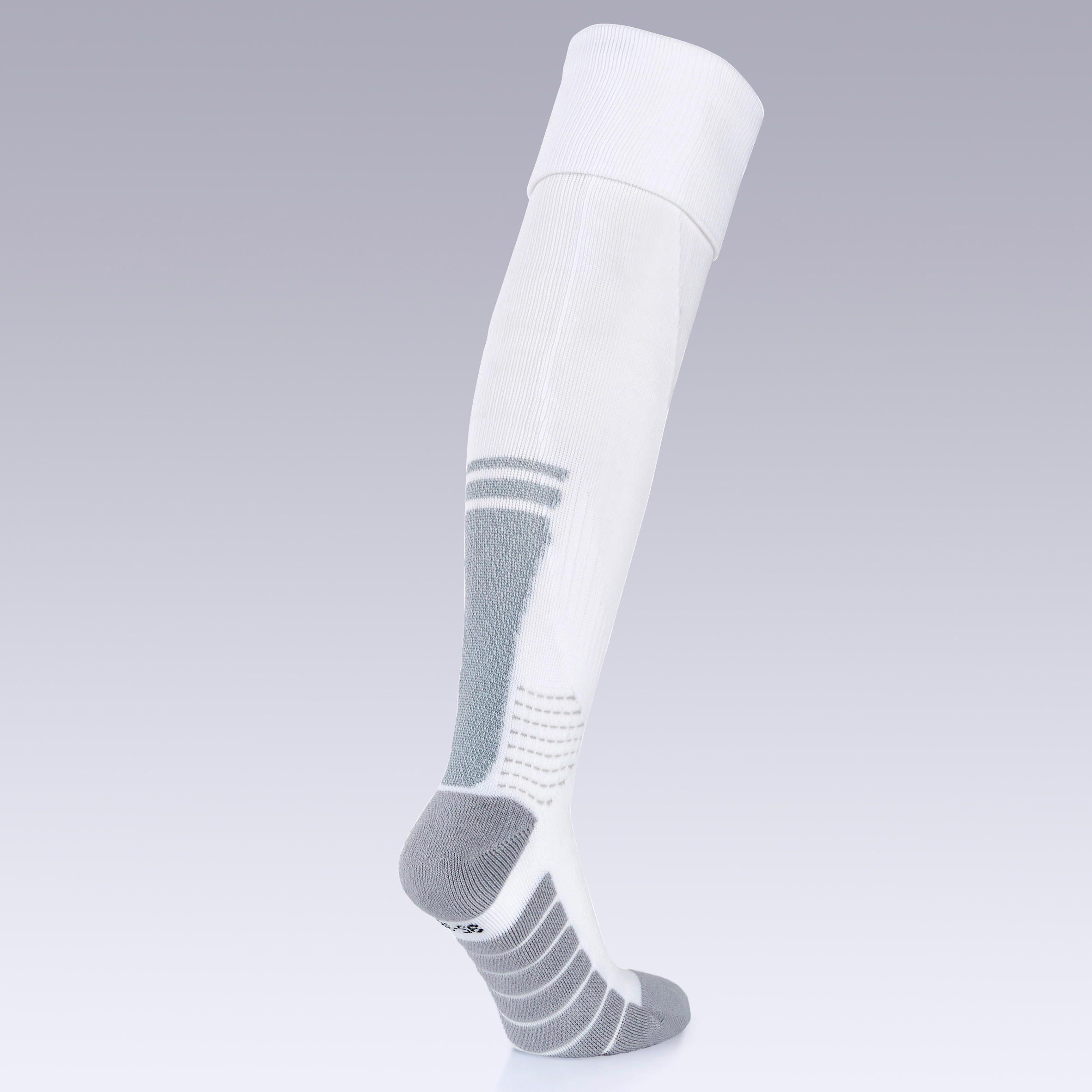 Kids' Futsal Socks - White - Decathlon