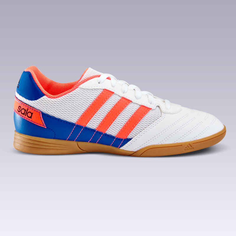 Patike Za Futsal Super Sala Za Decu Bele Decathlon