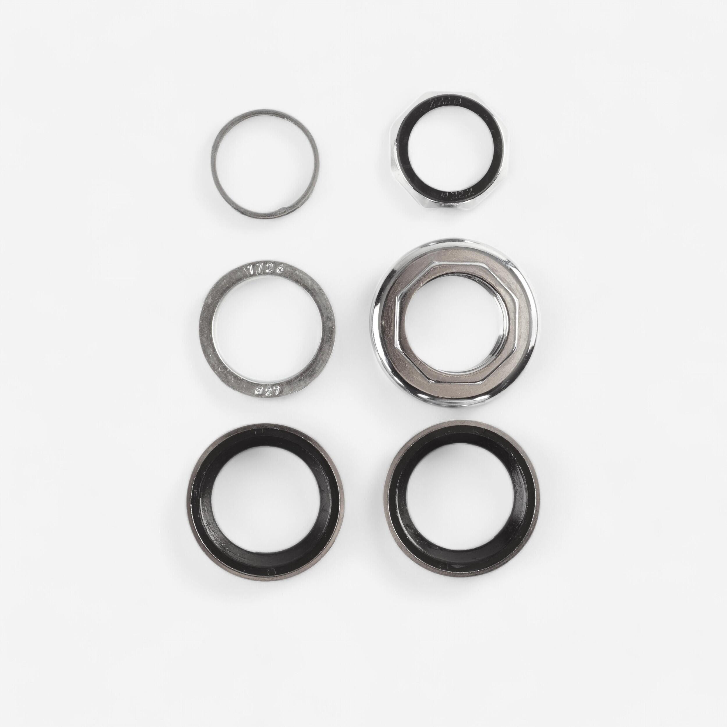 Elops 500 Cycling Threaded Headset 1” - Silver - Elops - Decathlon