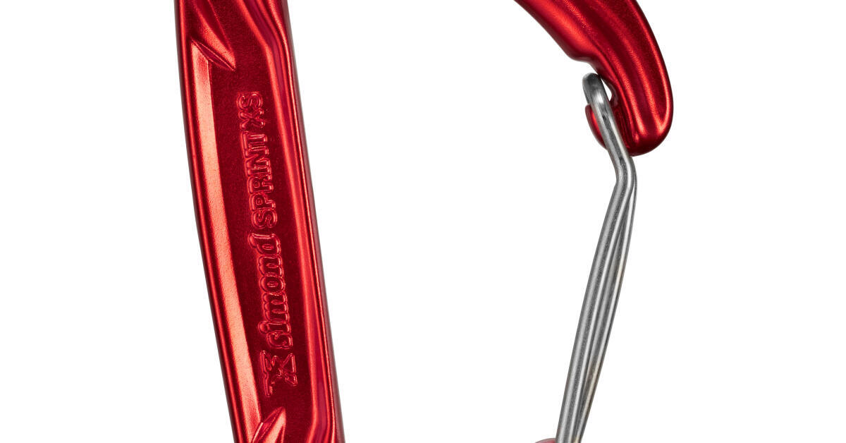 SIMOND SPRINT XS RED CARABINER