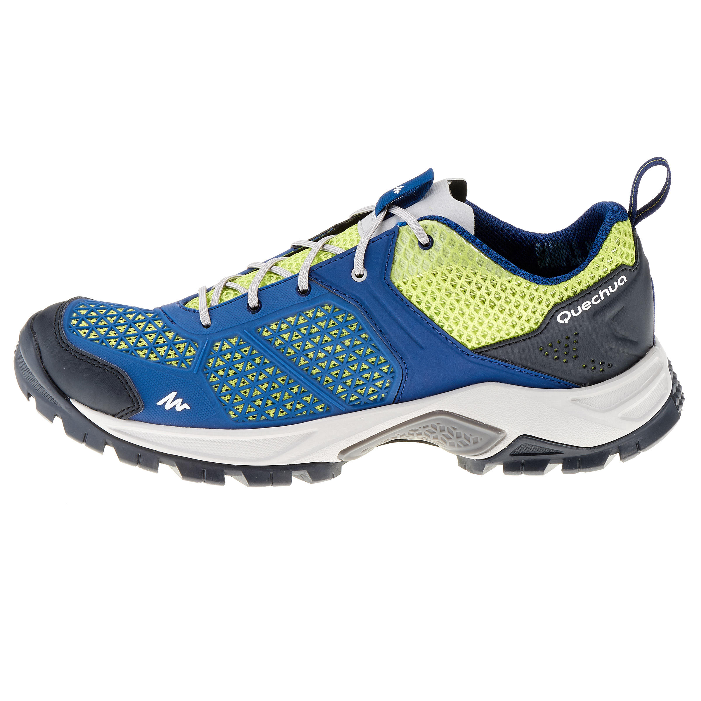 Forclaz 500 Fresh women's Hiking Shoes - Dark blue/Aniseed green ...