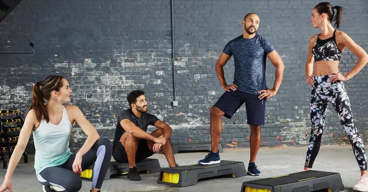 I tried out: step classes